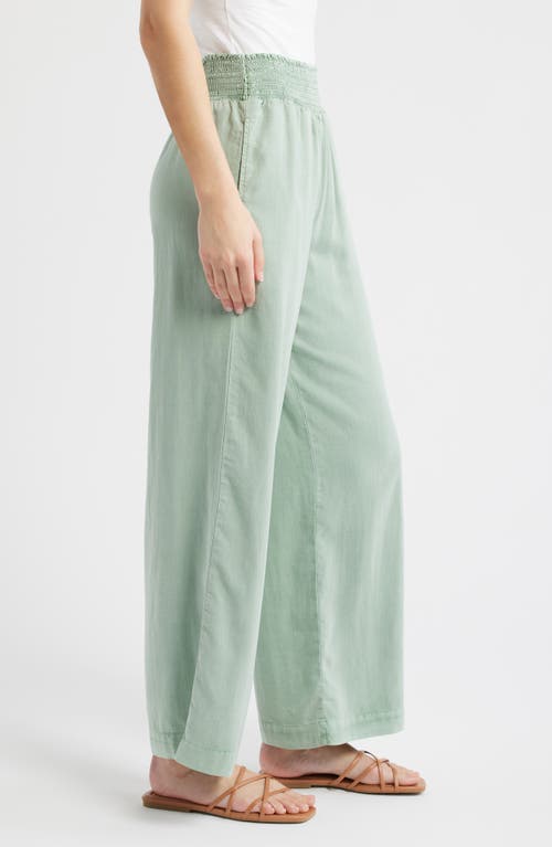 BELLA DAHL Bella Dahl Smocked Waist Wide Leg Pants